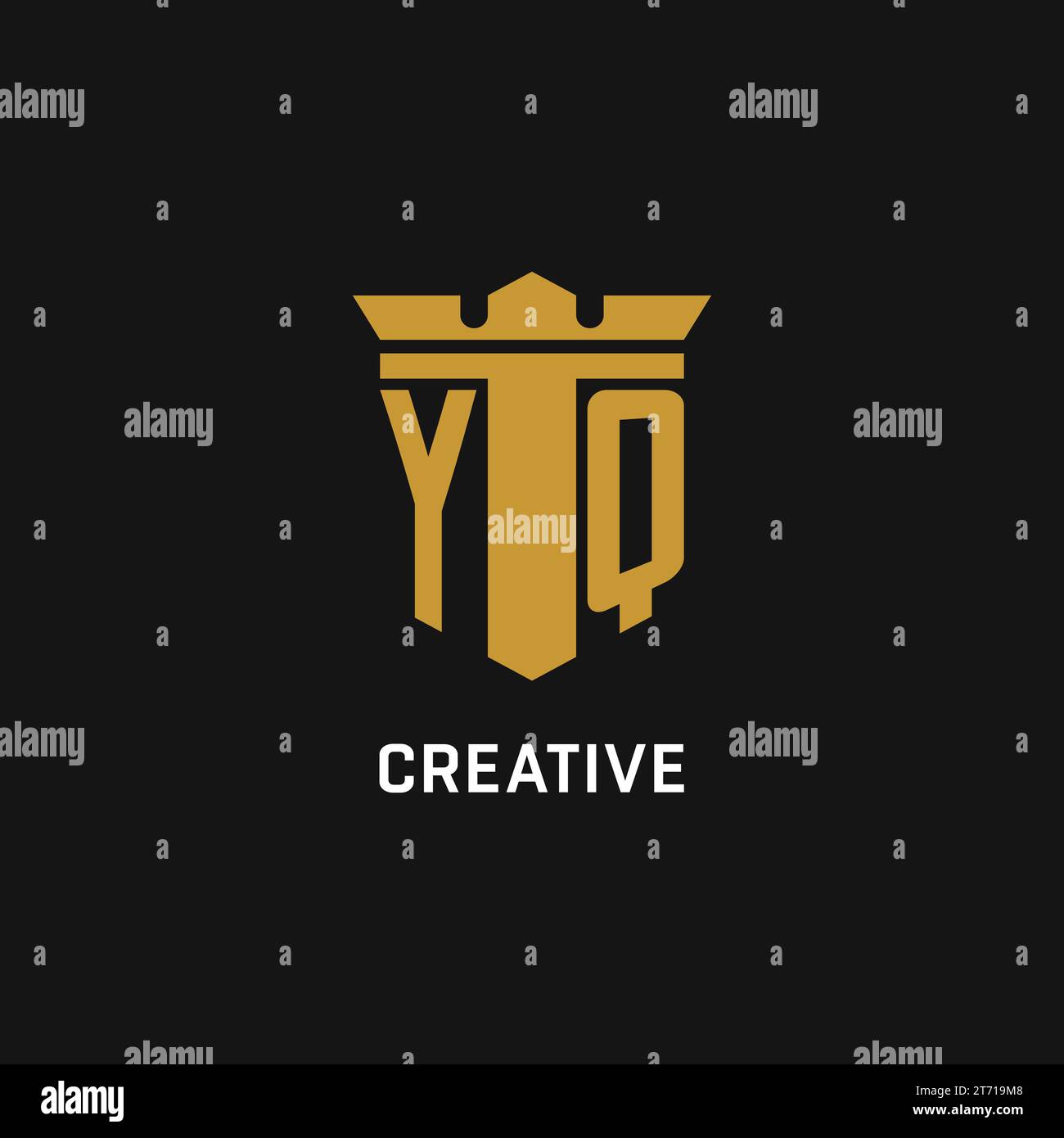 Ytq symbol Stock Vector Images - Alamy