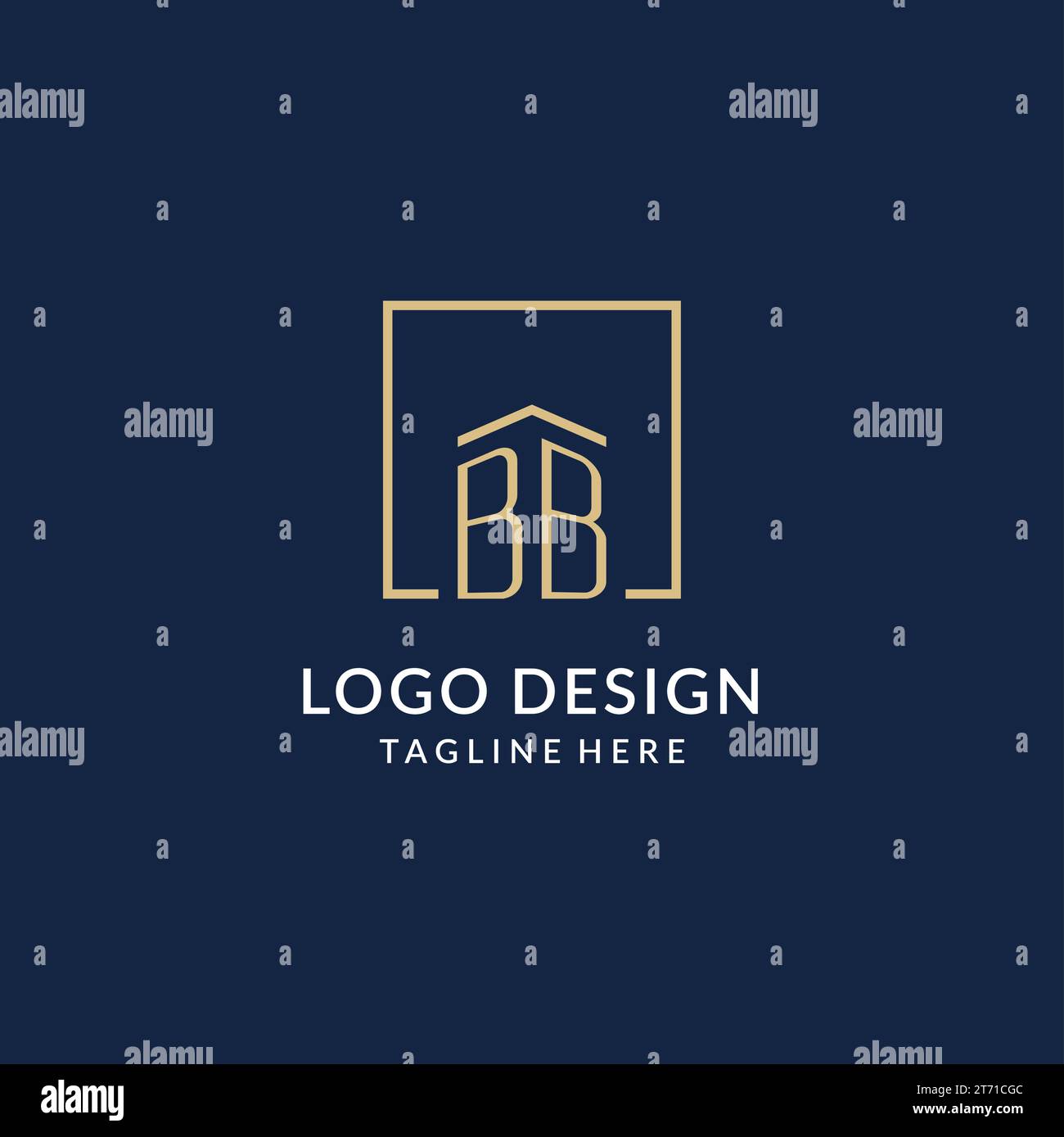 Bb real estate logo hi-res stock photography and images - Alamy