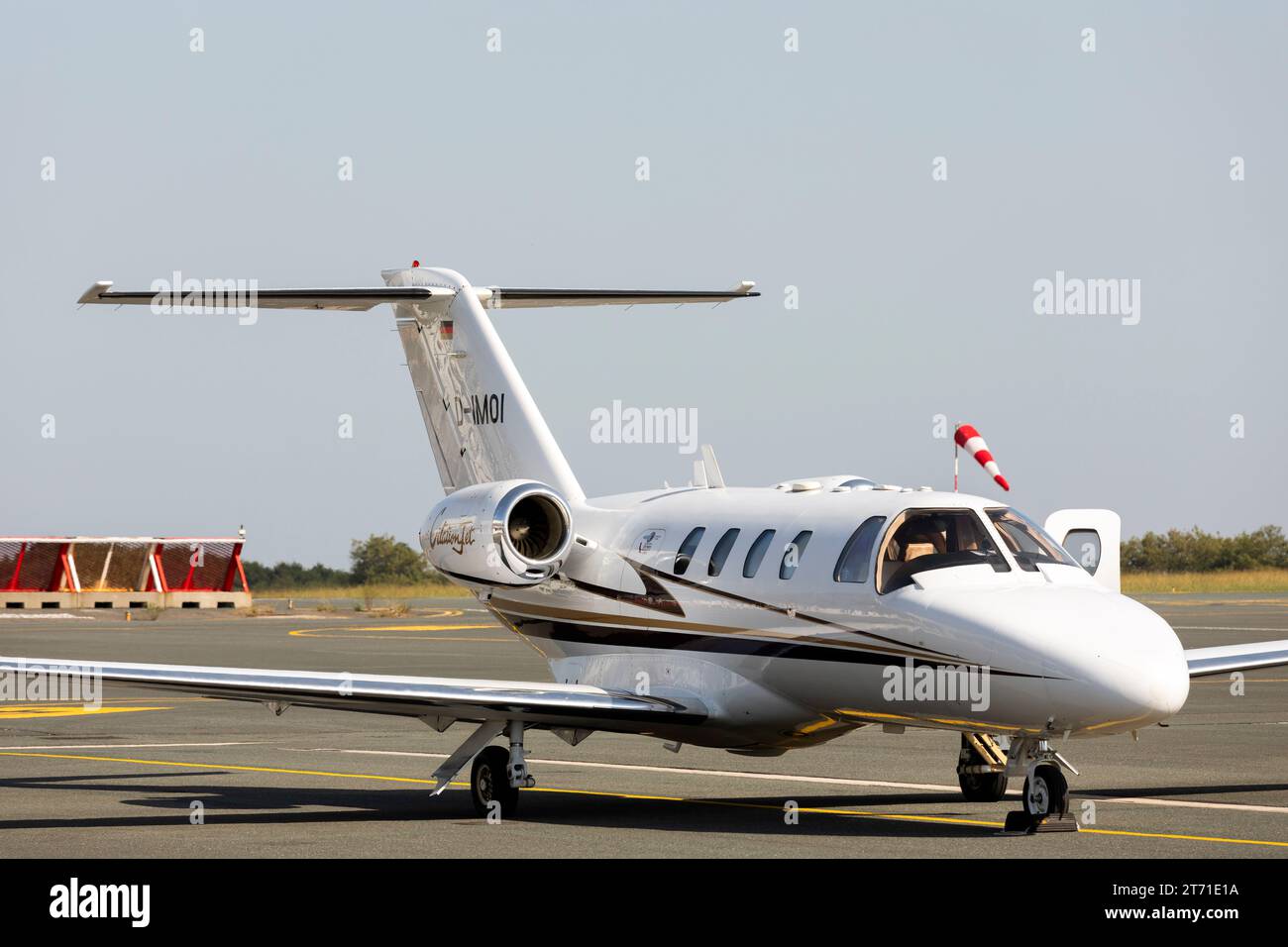 Cessna CitationJet 525 at Biarritz Airport, France Stock Photo - Alamy