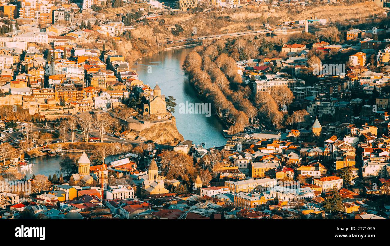 Tbilisi georgia elevated top scenic hi-res stock photography and images ...
