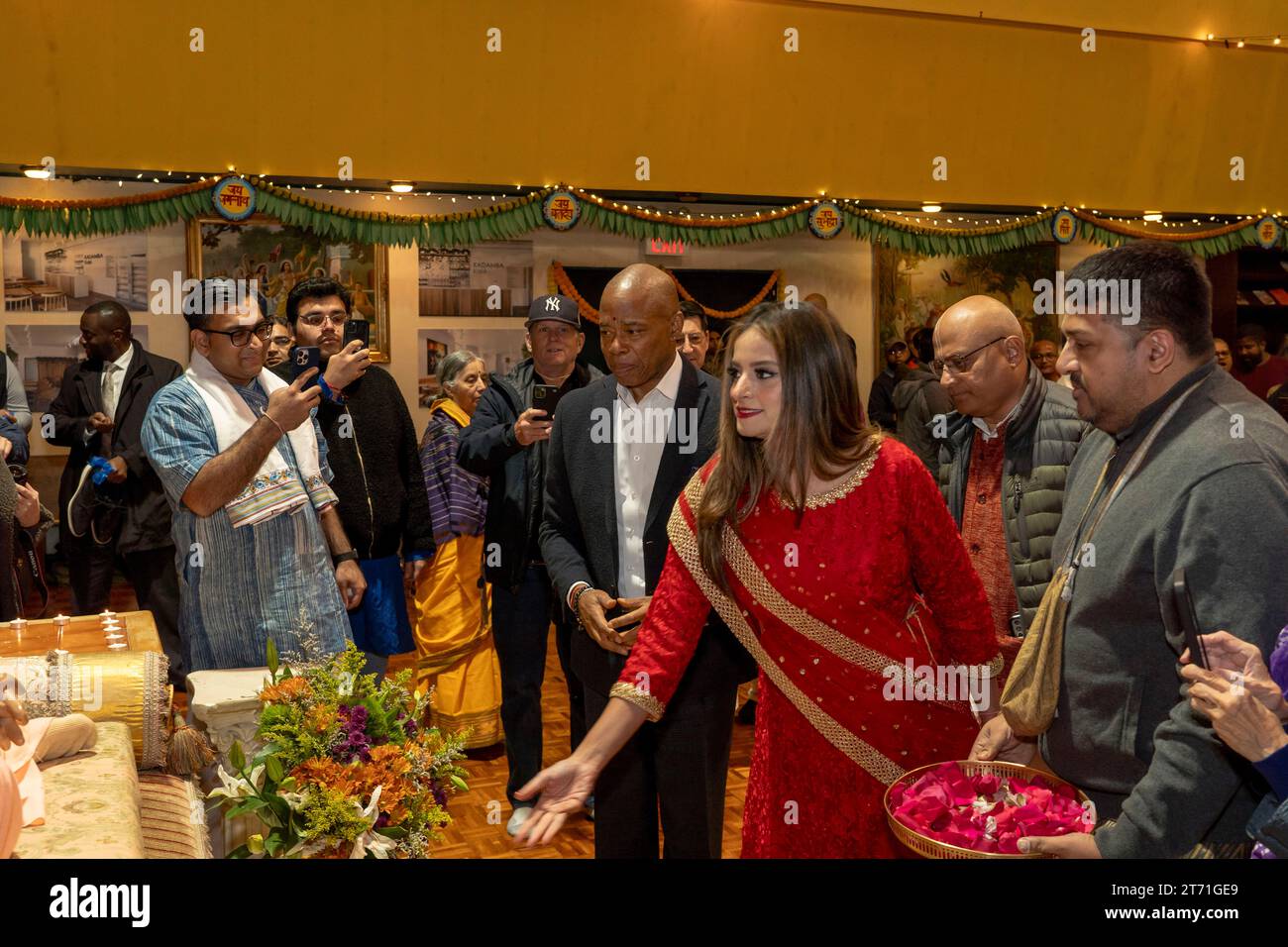 NEW YORK, NEW YORK - NOVEMBER 12: New York City Mayor Eric Adams, New ...