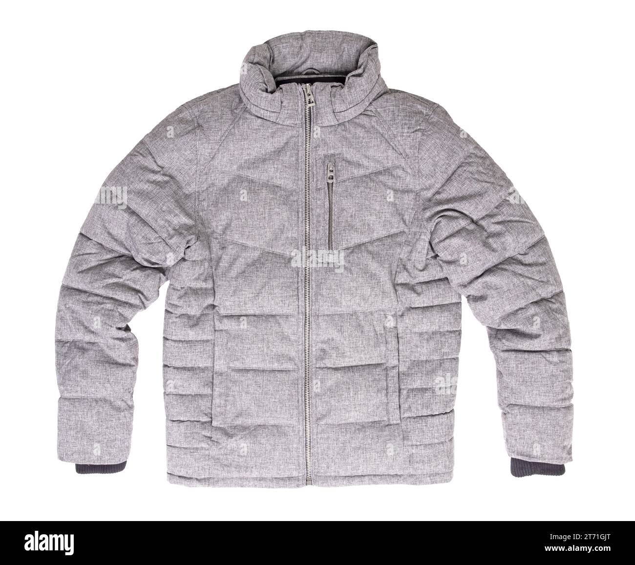 Winter jacket isolated on a white background Stock Photo - Alamy