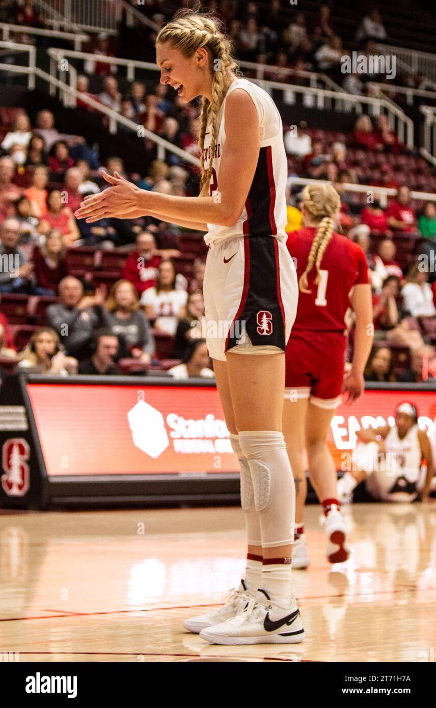 November 12 2023 Palo Alto CA, U.S.A. Stanford forward Cameron Brink ...