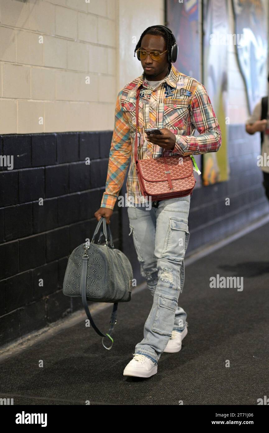 San Francisco 49ers cornerback Darrell Luter Jr. arrives before an NFL ...