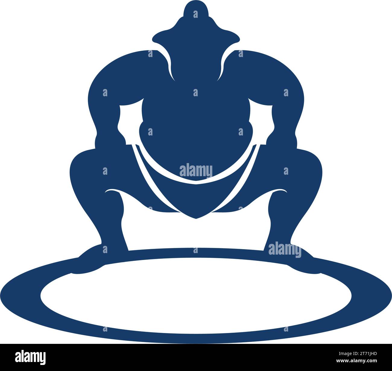 Sumo wrestler silhouette vector vectors hi-res stock photography and ...