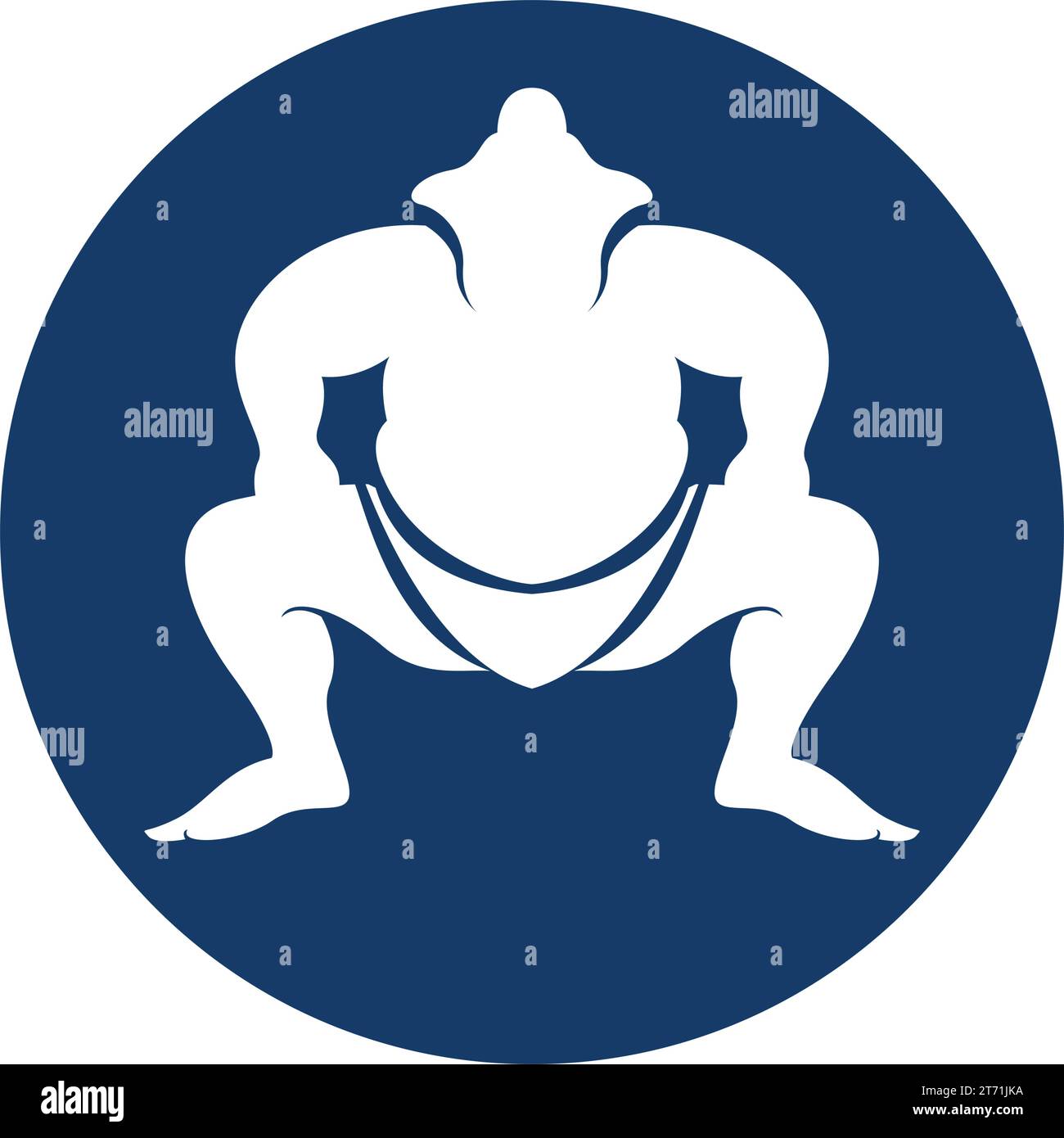 Sumo wrestler silhouette vector vectors hi-res stock photography and ...