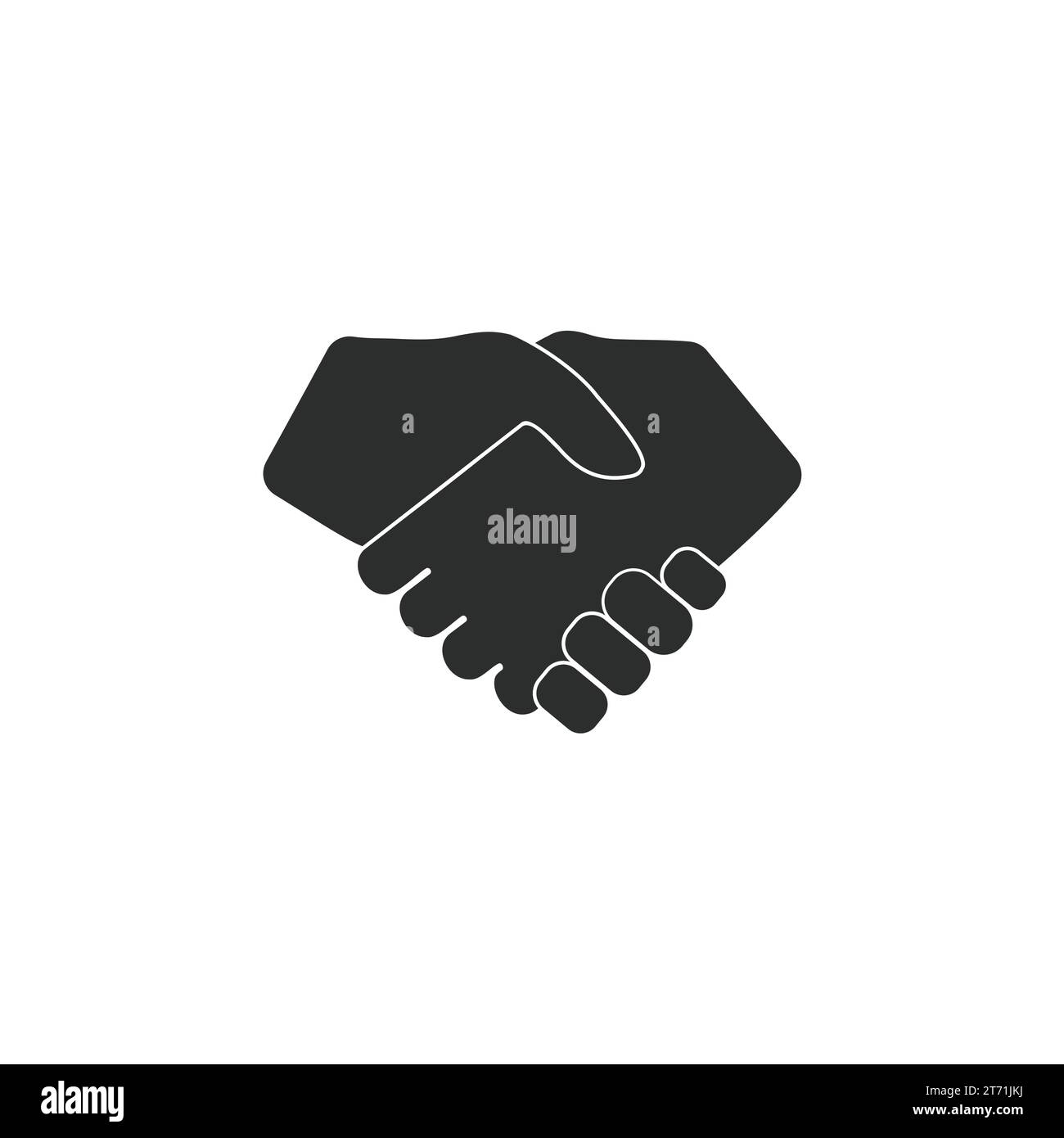 Hands together illustration Black and White Stock Photos & Images - Alamy
