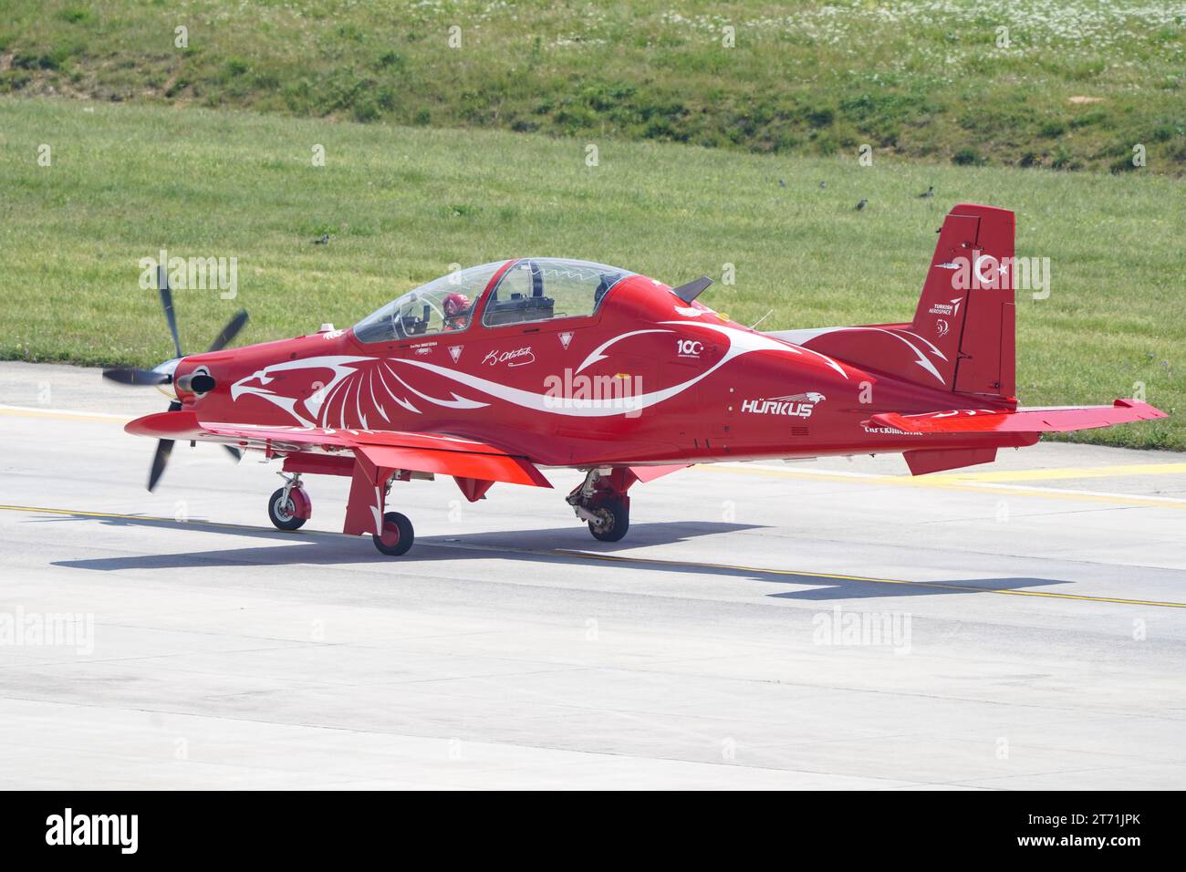 ISTANBUL, TURKIYE - APRIL 30, 2023: Turkish Aerospace Industries TAI ...