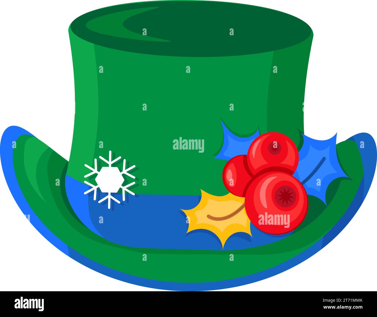 Bright hat, Dwarf Santa Helper headdress of carnival costume. Festive ...