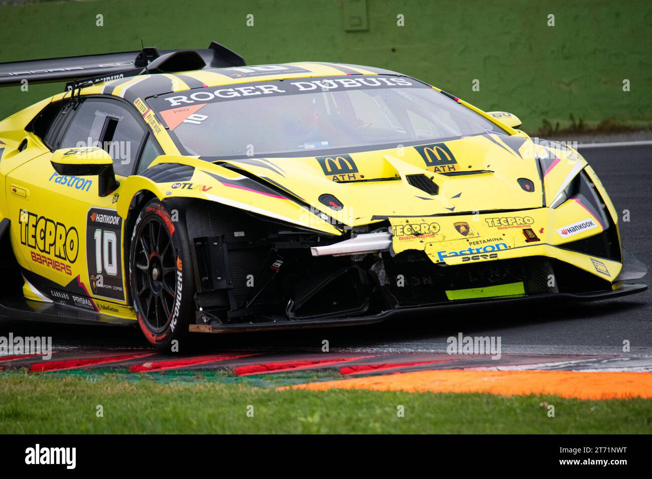 Vallelunga circuit, Rome, Italy 12 11 2023 - Lamborghini Super Trofeo ...