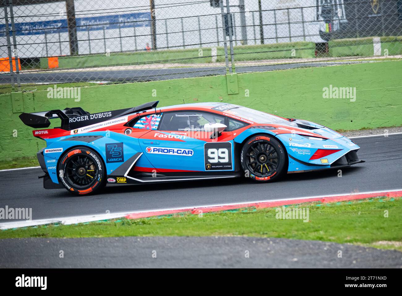 Vallelunga circuit, Rome, Italy 12 11 2023 - Lamborghini Super Trofeo ...