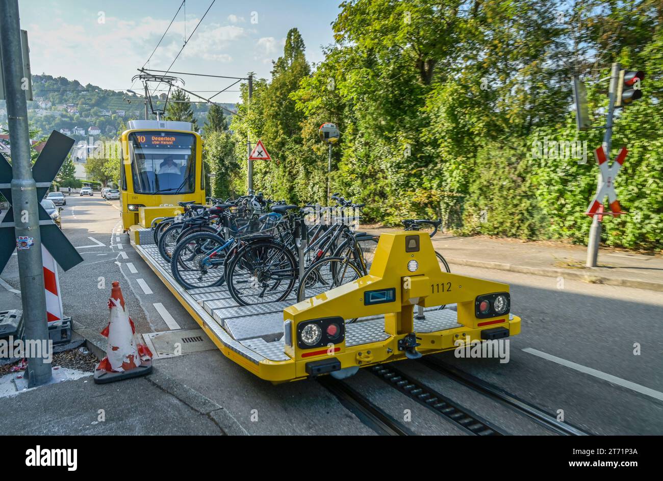 Zahnradbahn Zacke, Stuttgart, Baden-Württemberg, Deutschland Stock ...