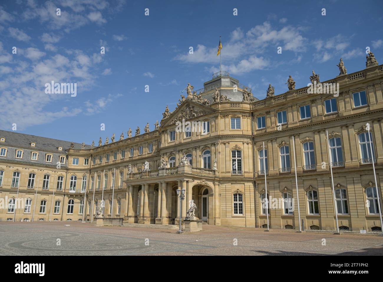 Neues schloss of stuttgart hi-res stock photography and images - Alamy