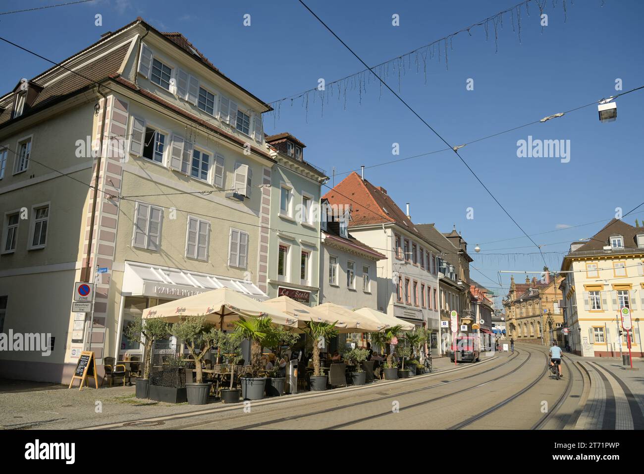 Altbauten, Pfinztalstraße, Altstadt, Durlach, Karlsruhe, Baden ...
