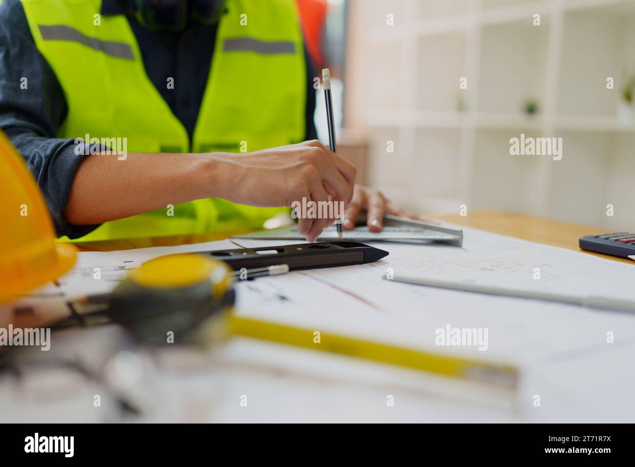 Engineers, designers and interior designers are finalizing the design ...