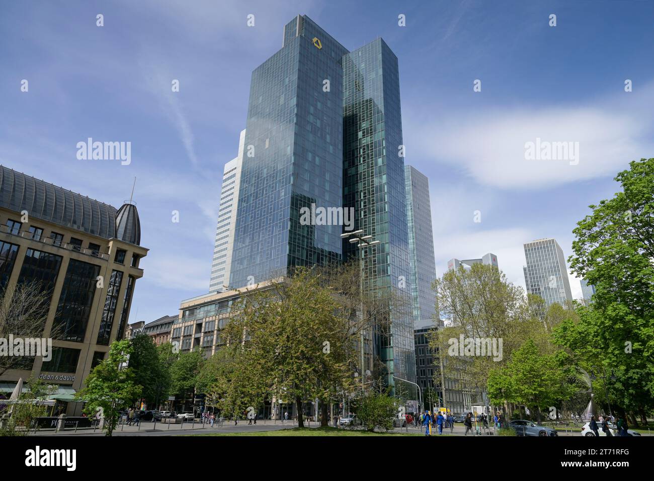 Hochhaus Gallileo, Gallusanlage 7, Commerzbank, Frankfurt, Hessen ...