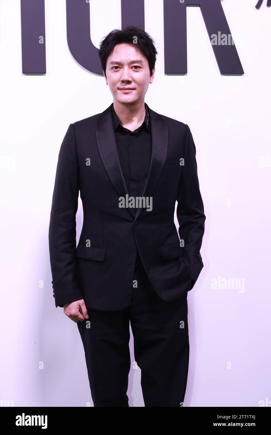 Chinese actor Feng Shaofeng attends the DIOR activity in Shanghai ...