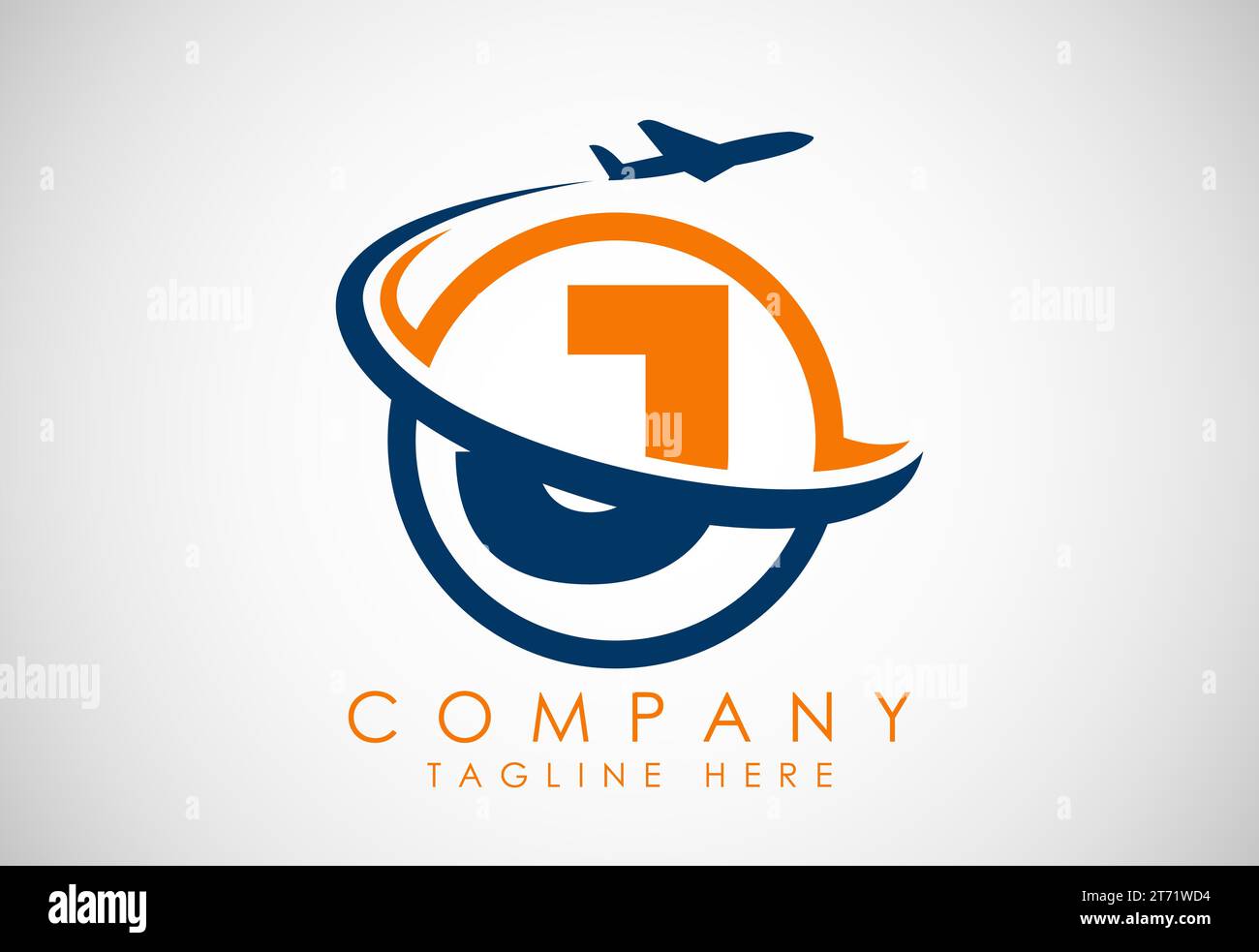 Initial alphabet with Aeroplan. Travel icons. Aviation logo sign ...