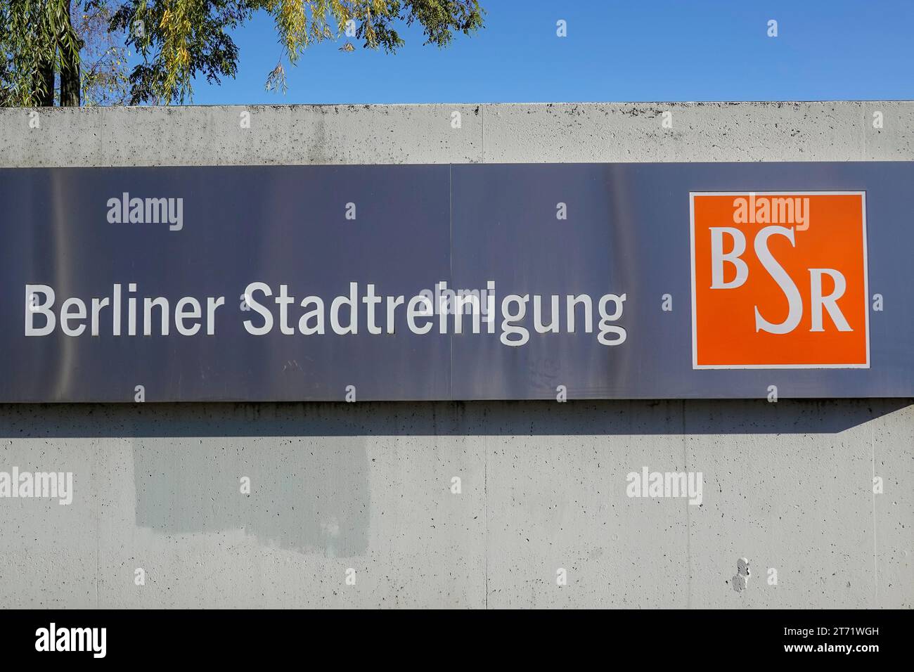 Logo, BSR Berliner Stadtreinigungsbetriebe, Hauptverwaltung ...