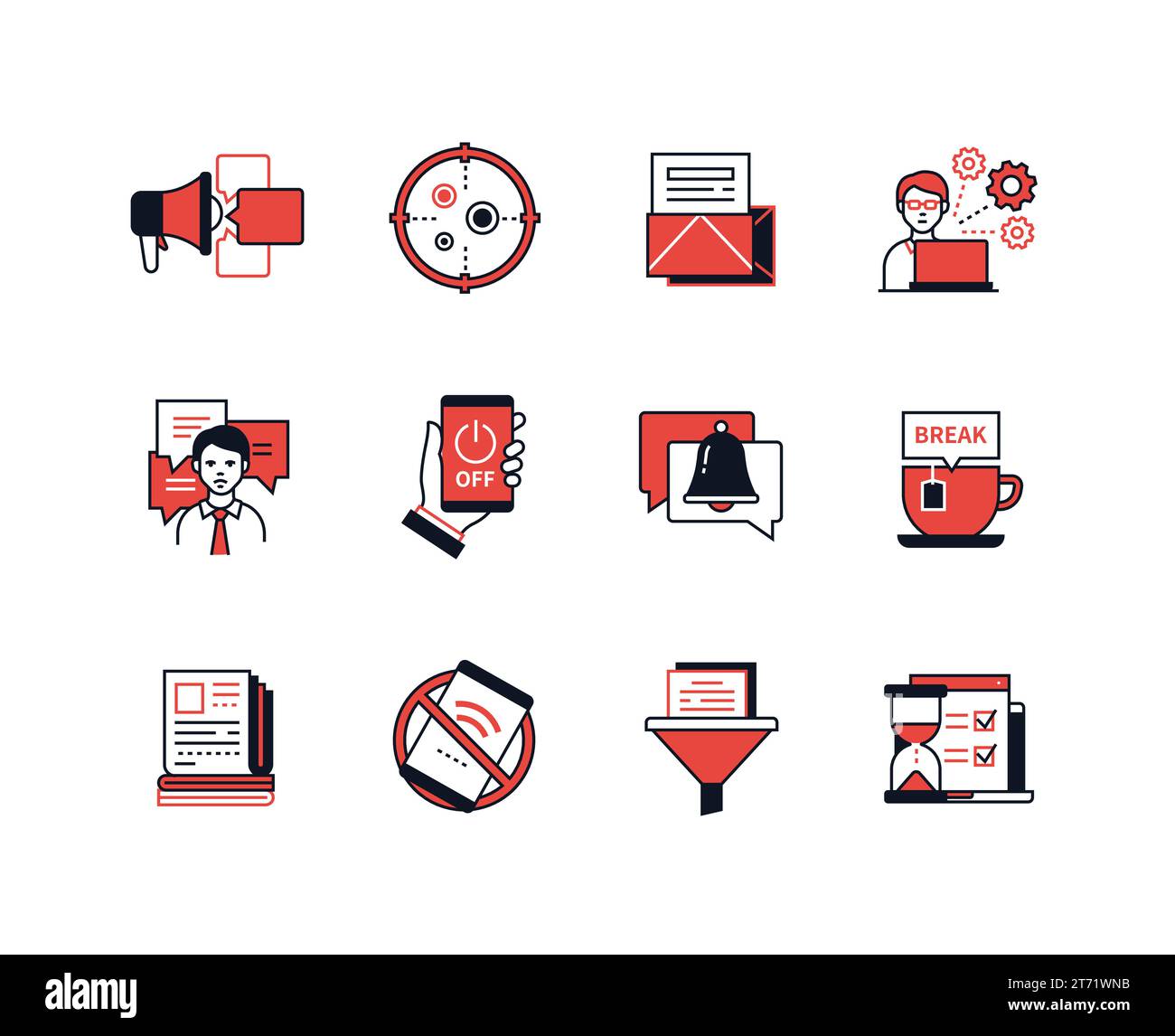 Standby text Stock Vector Images - Alamy