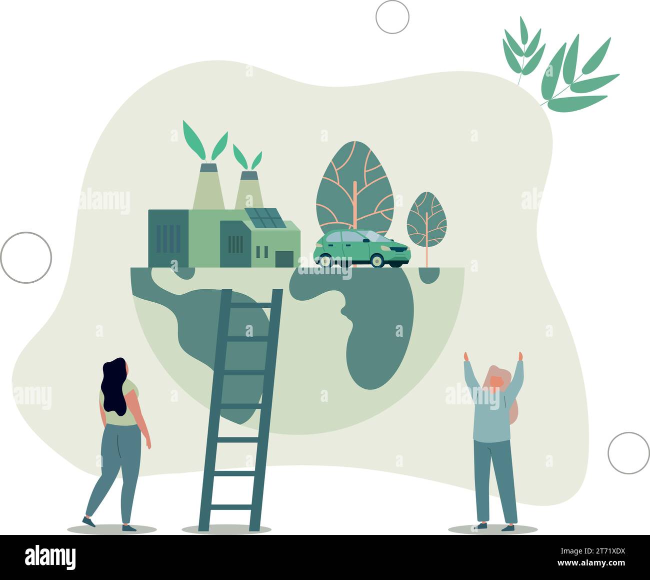 Eco friendly sustainable, People help take care and make this world a ...