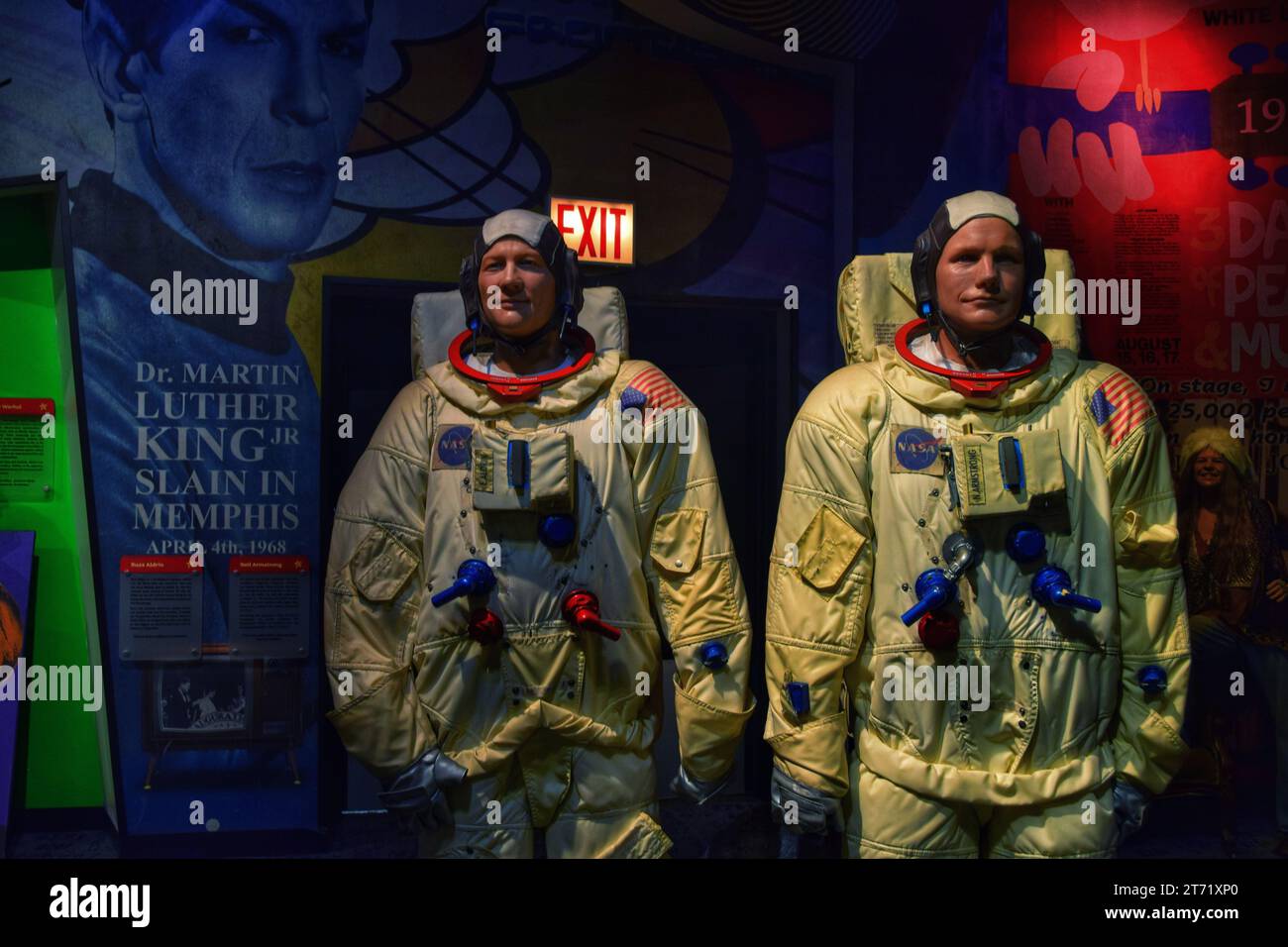 Step into a world of lifelike artistry with wax figures of renowned ...