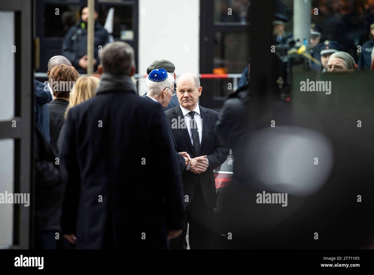 Der Präsident des Zentralrats der Juden in Deutschland Joseph Schuster ...