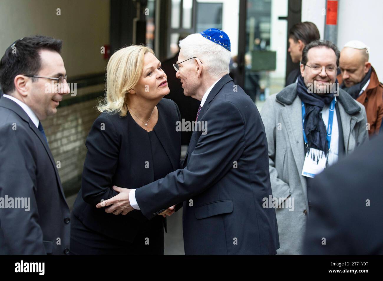 Der Präsident des Zentralrates der Juden in Deutschand Joseph Schuster ...