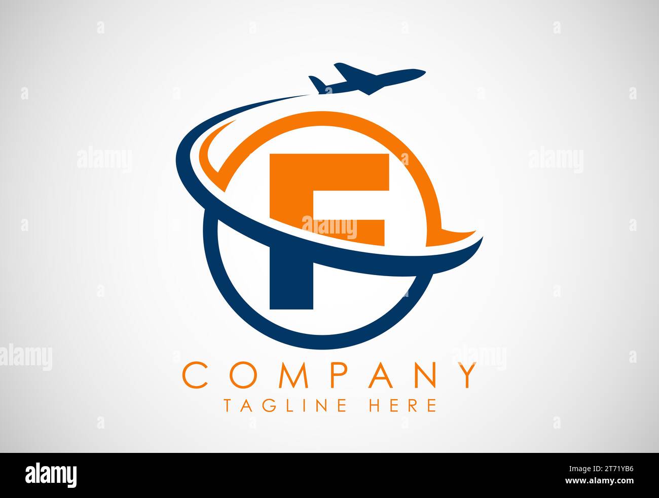 Initial alphabet with Aeroplan. Travel icons. Aviation logo sign ...