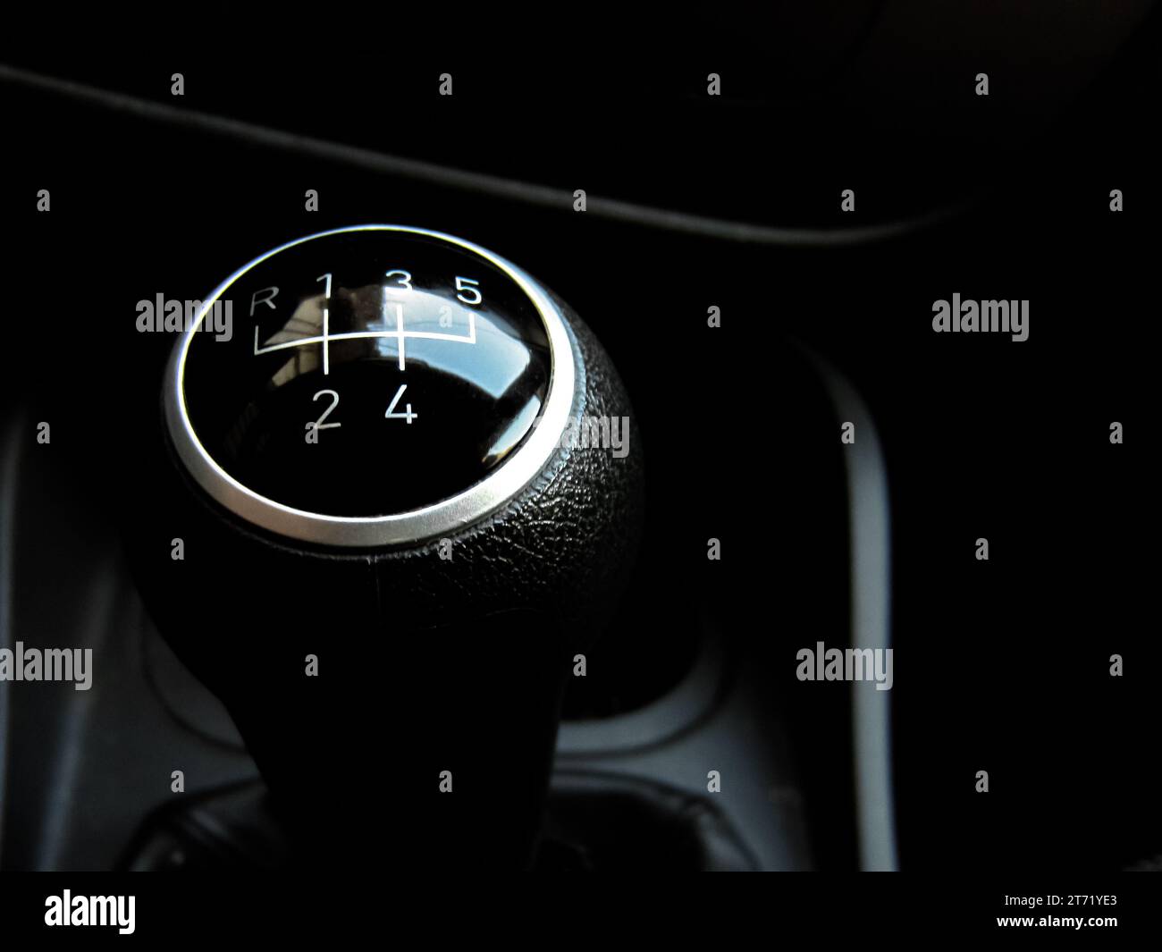 detail of Gear shift vehicle; detail of Gear shift vehicle Stock Photo ...