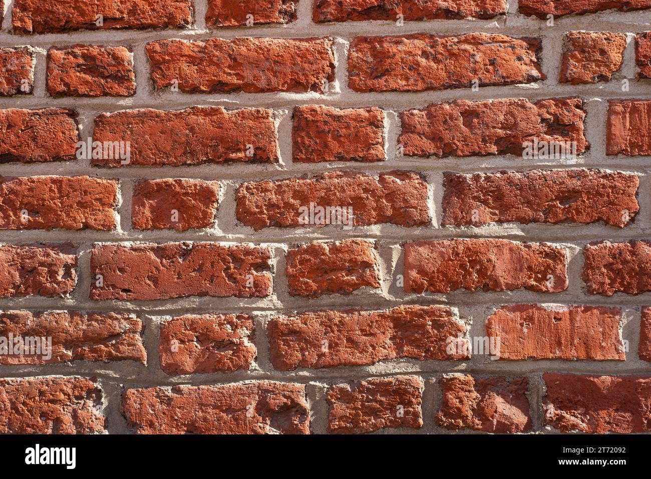 structure of medieval bricks illuminated by the sun Stock Photo - Alamy