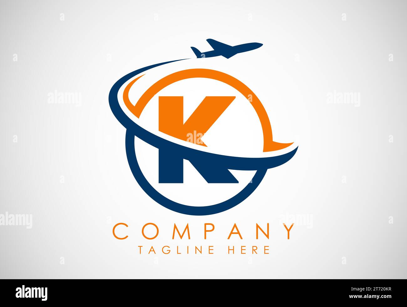 Initial alphabet with Aeroplan. Travel icons. Aviation logo sign ...