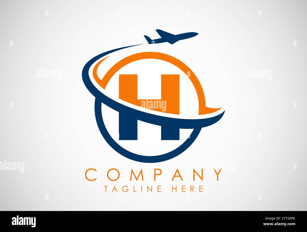 Initial alphabet with Aeroplan. Travel icons. Aviation logo sign ...