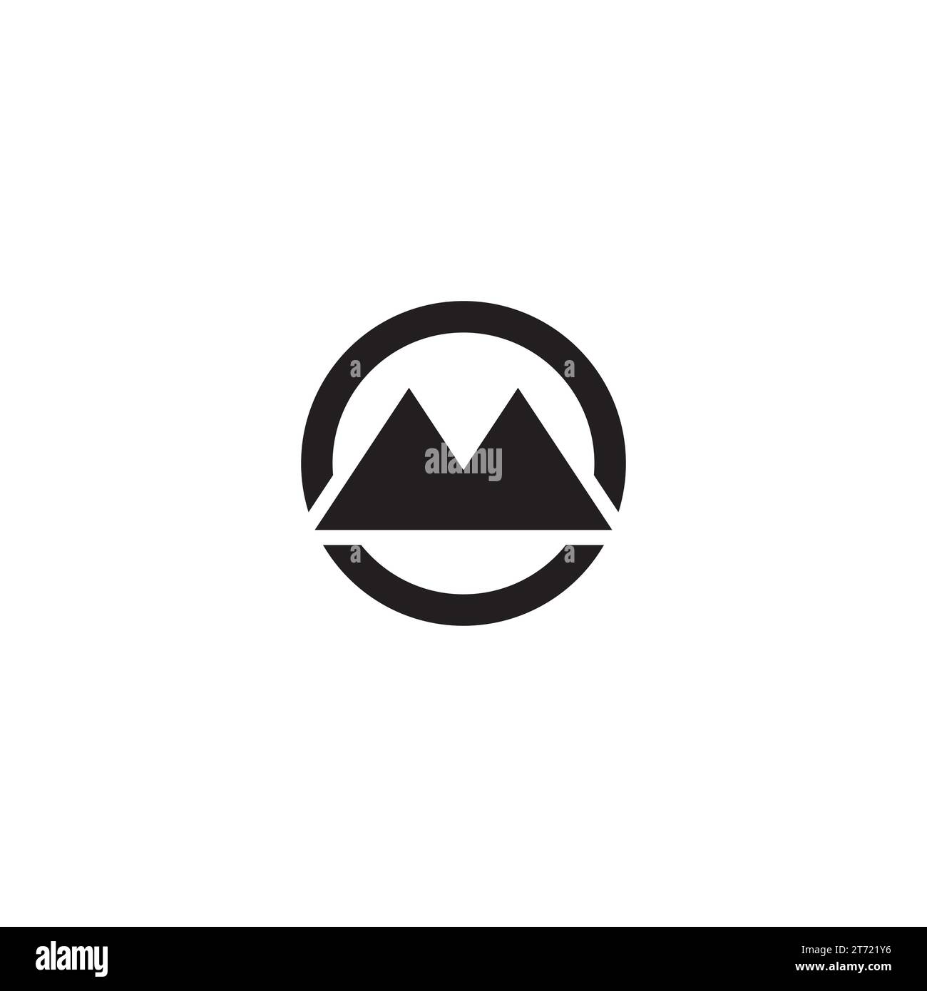 Triangles Black and White Stock Photos & Images - Alamy