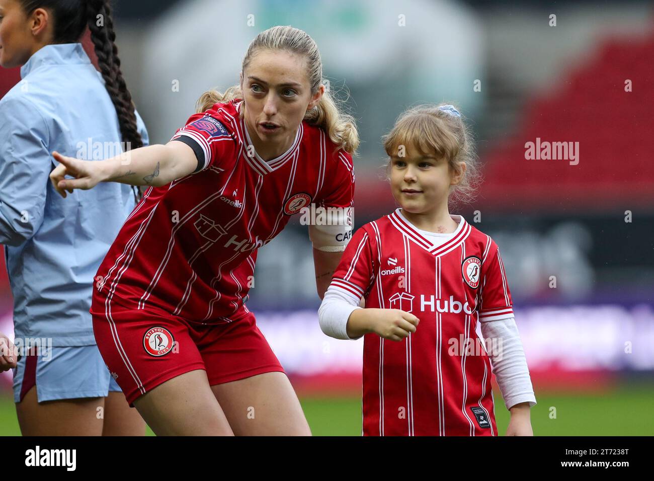 Bristol, UK. 12 November 2023. Megan Connolly during the WSL fixture ...