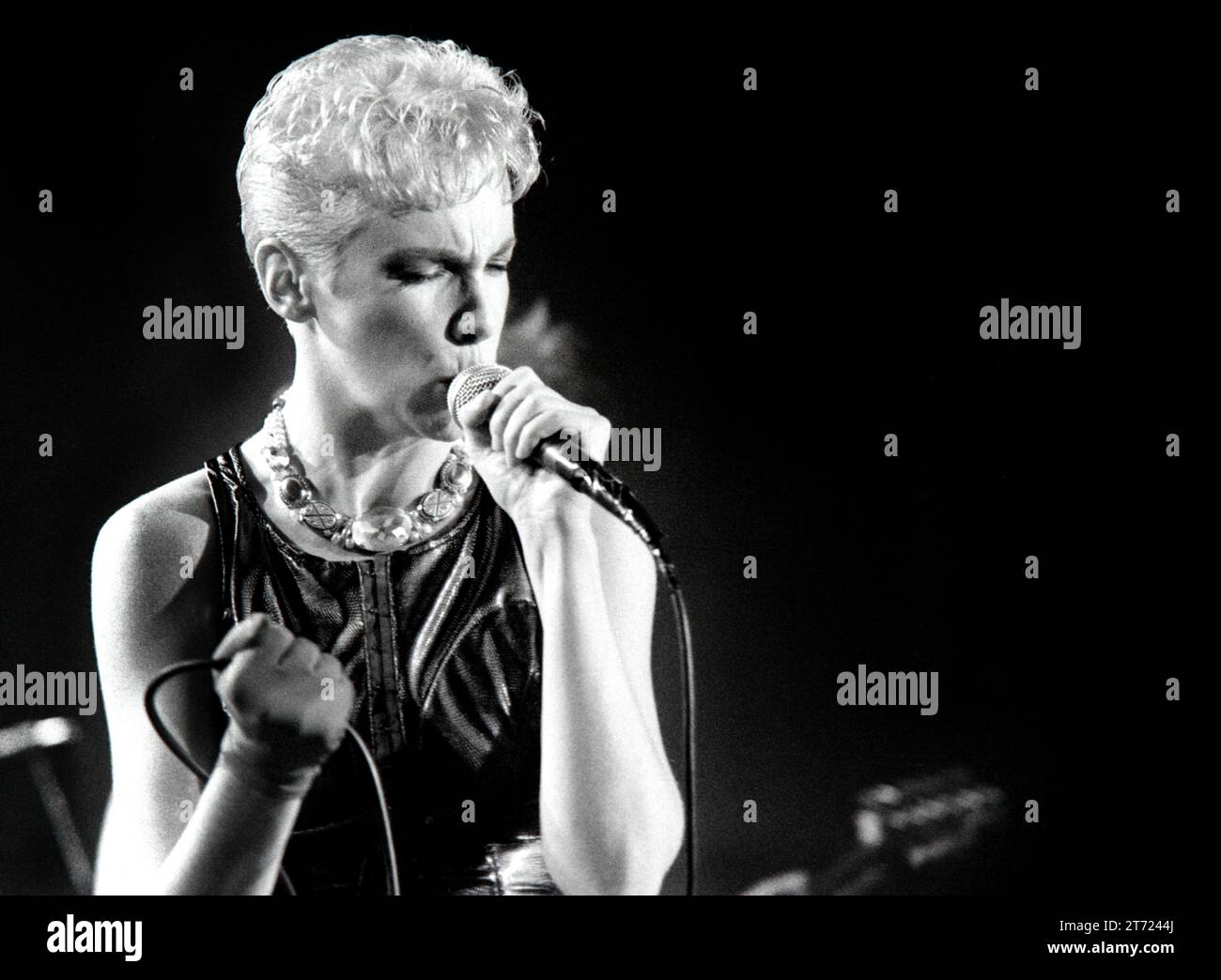 Annie Lennox singer of the Eurythmics in concert called Touch in De ...