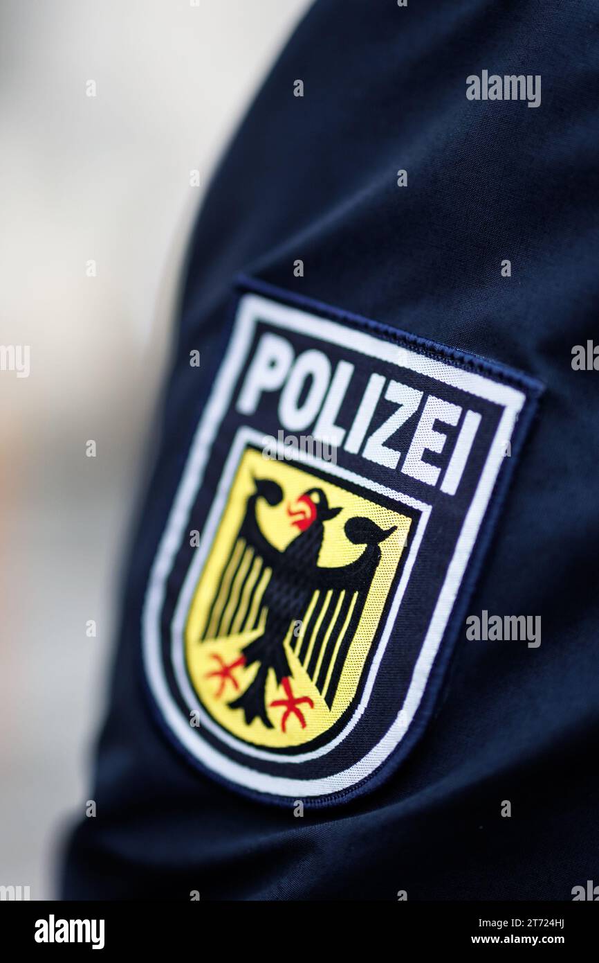 Munich, Germany. 09th Nov, 2023. The national emblem of the Federal ...