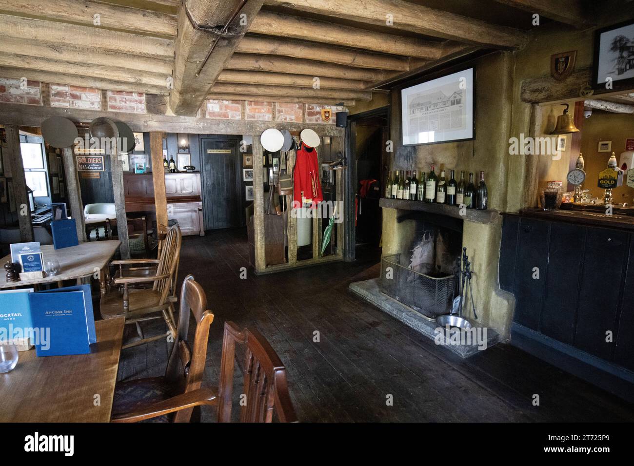 The Anchor Inn, which dates back to the 14th century, Lower Foyle ...
