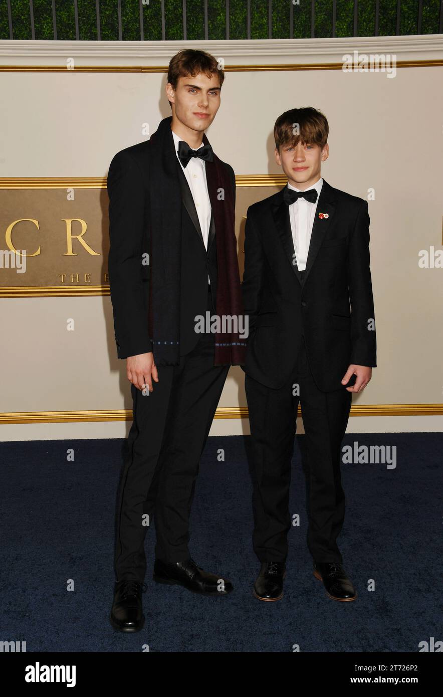 LOS ANGELES, CALIFORNIA - NOVEMBER 12: (L-R) Rufus Kampa and Fflyn ...