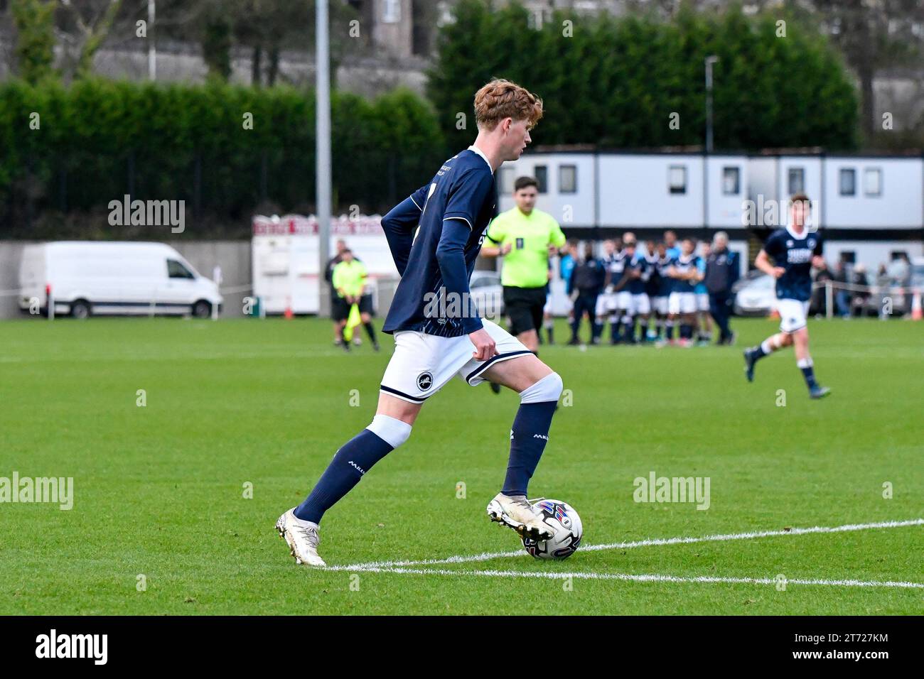 Swansea, Wales. 11 November 2023. Jack Howland of Millwall in action ...