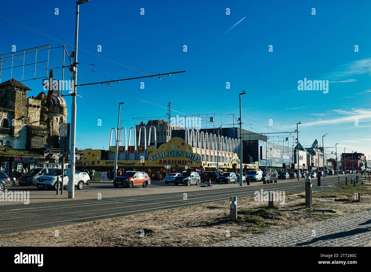 Blackpool high street hi-res stock photography and images - Alamy
