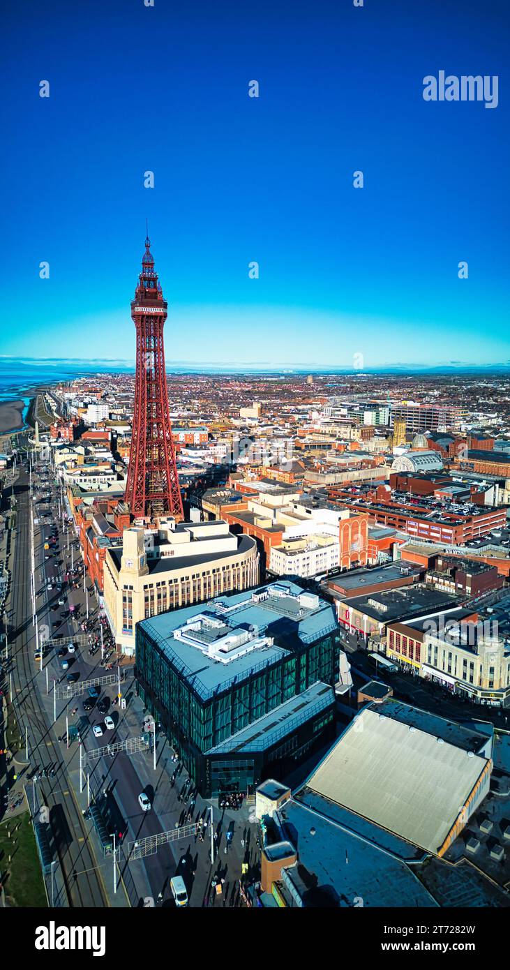 Blackpool and street and houses hi-res stock photography and images - Alamy