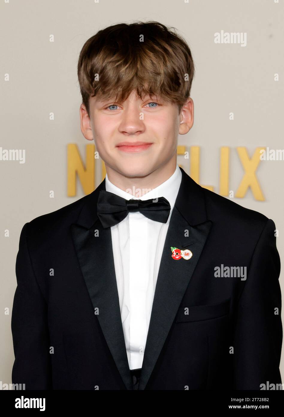 Los Angeles, Ca. 12th Nov, 2023. Fflyn Edwards, at Netflix' The Crown ...