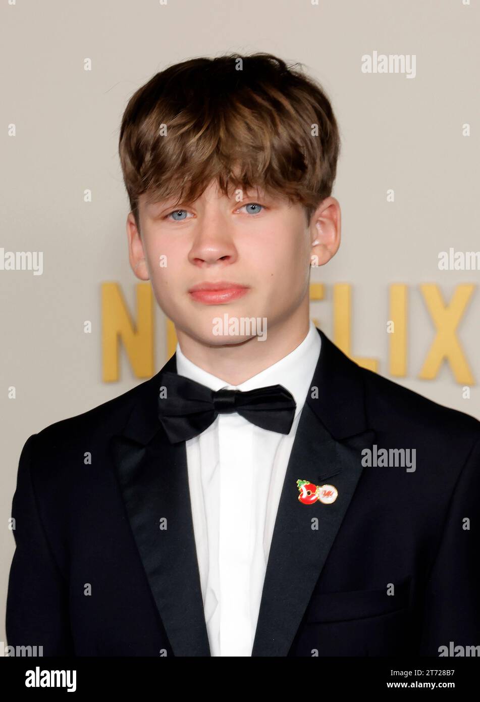 Los Angeles, Ca. 12th Nov, 2023. Fflyn Edwards, at Netflix' The Crown ...