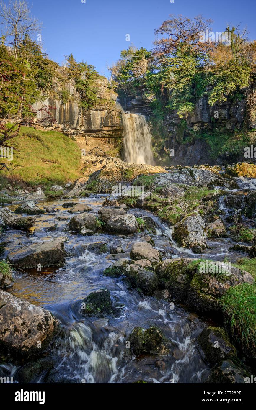 Thronton Force on the Ingleton waterfall trails on the river Twiss at ...