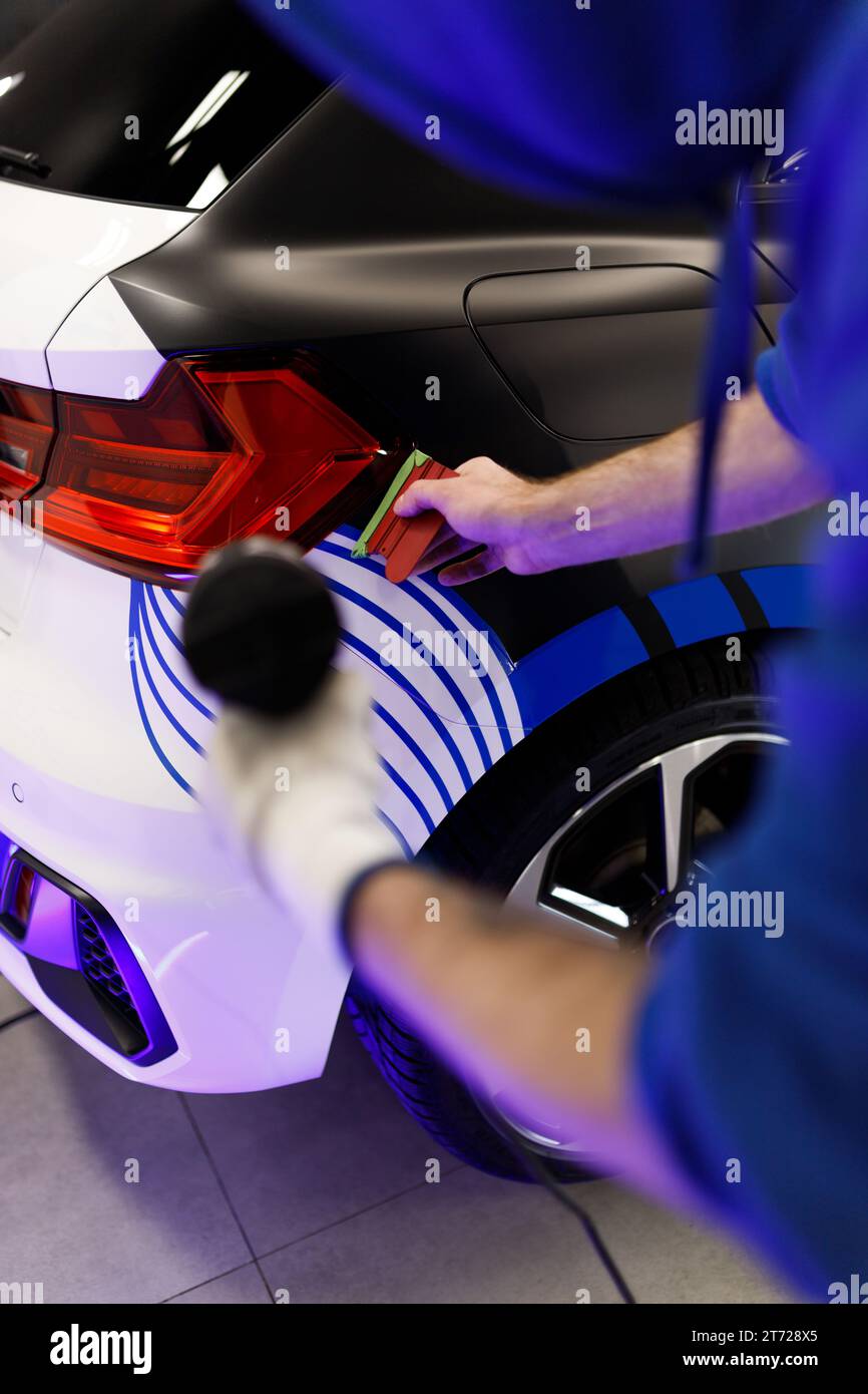 Car tinting, color change, detailing, protective film Stock Photo - Alamy