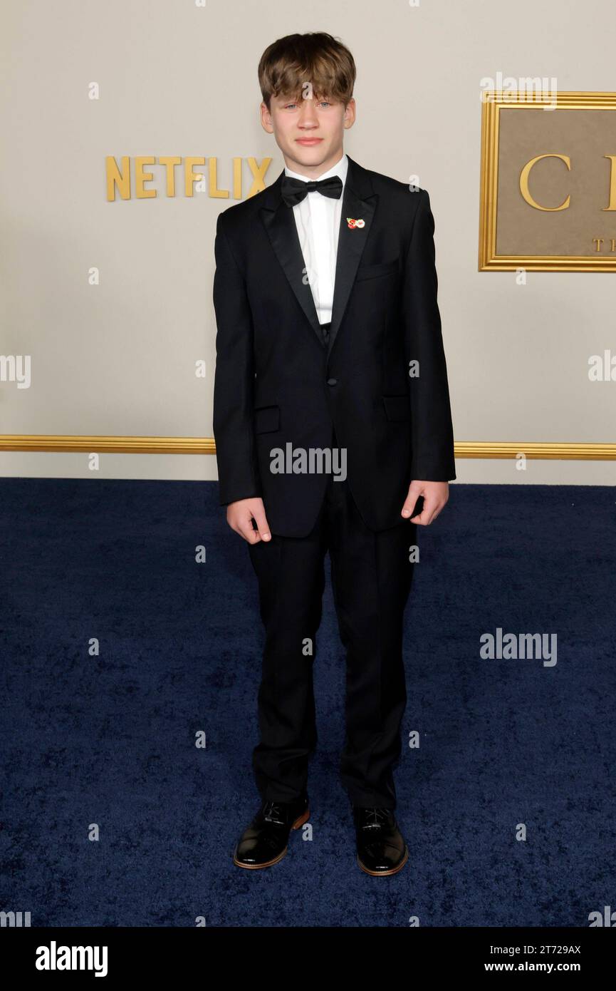 LOS ANGELES, CA -NOVEMBER 12: Fflyn Edwards, at Netflix The Crown ...