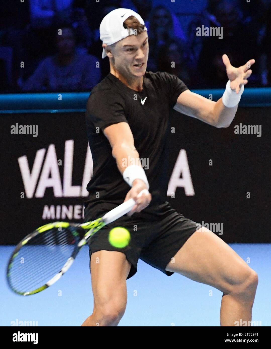 Turin, Italy. 12th Nov, 2023. The annual final tournament among men ATP ...