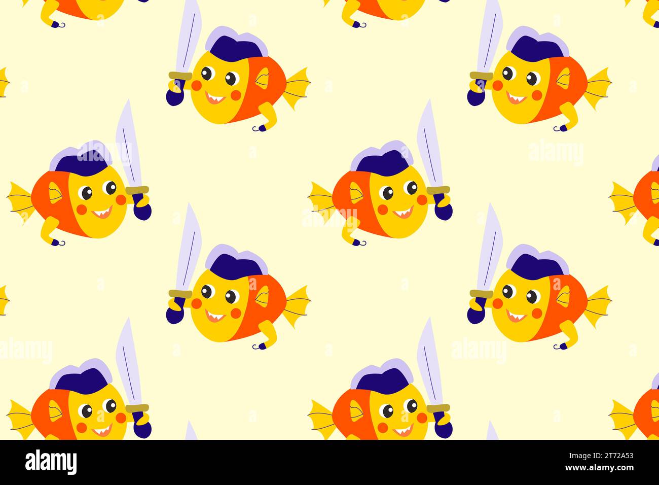 Cartoon pirates funny pirate captain and sailor characters hi-res stock ...