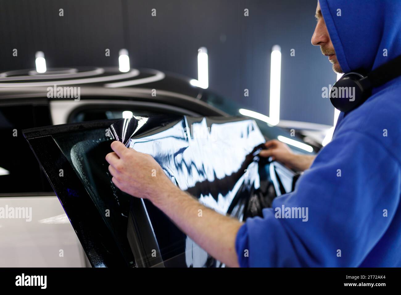 Car tinting, color change, detailing, protective film Stock Photo - Alamy